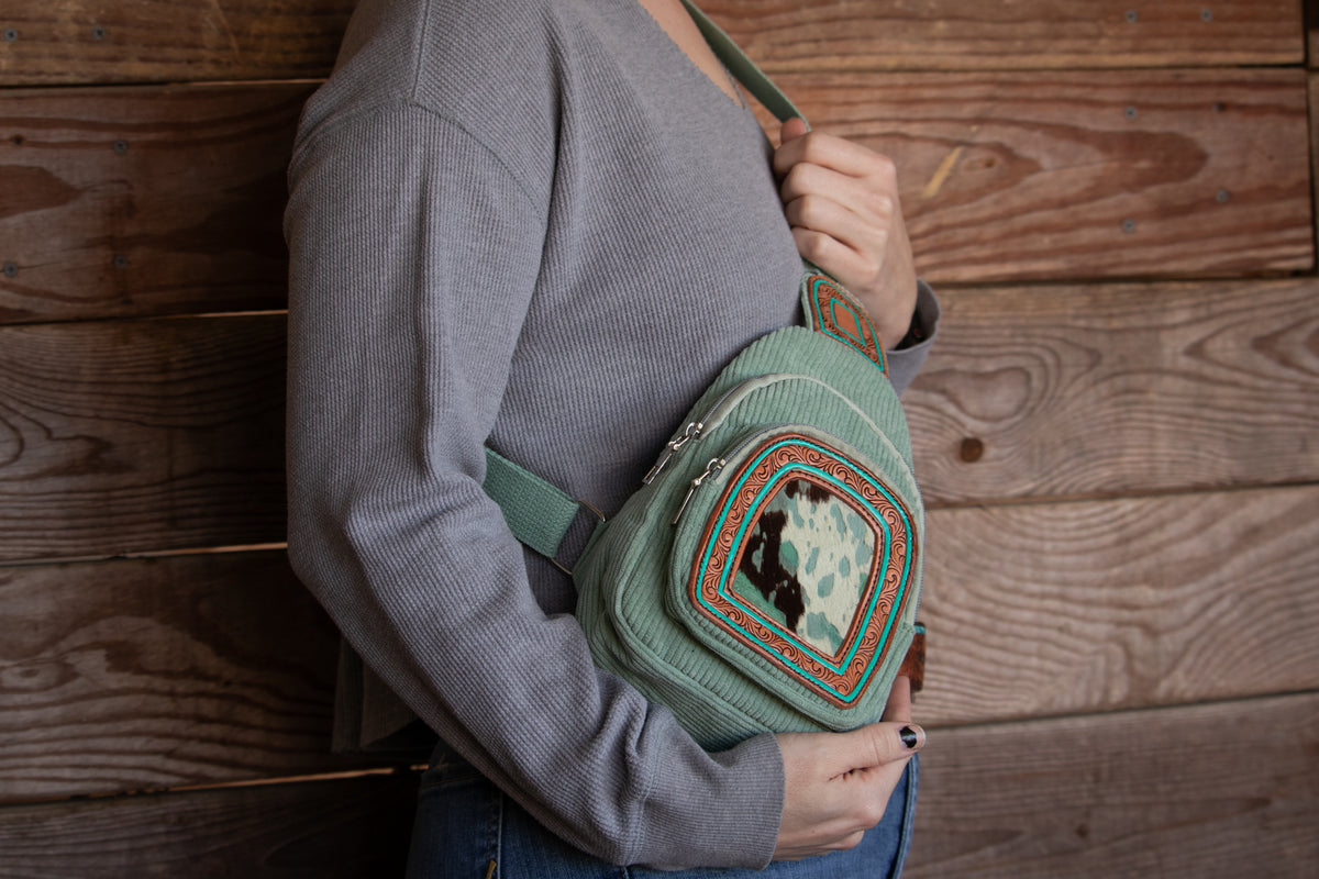 Light green mini backpack – Ladyship Leather